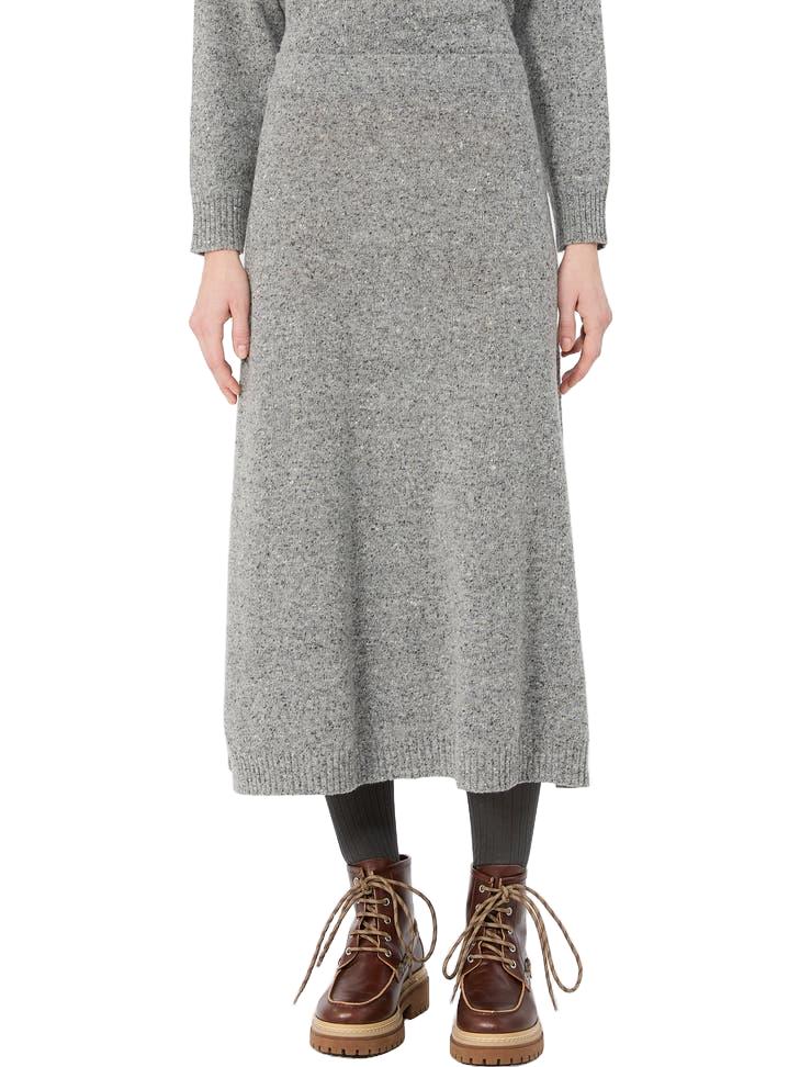 MAX MARA Weekend Max Mara Wool & Silk Midi Skirt